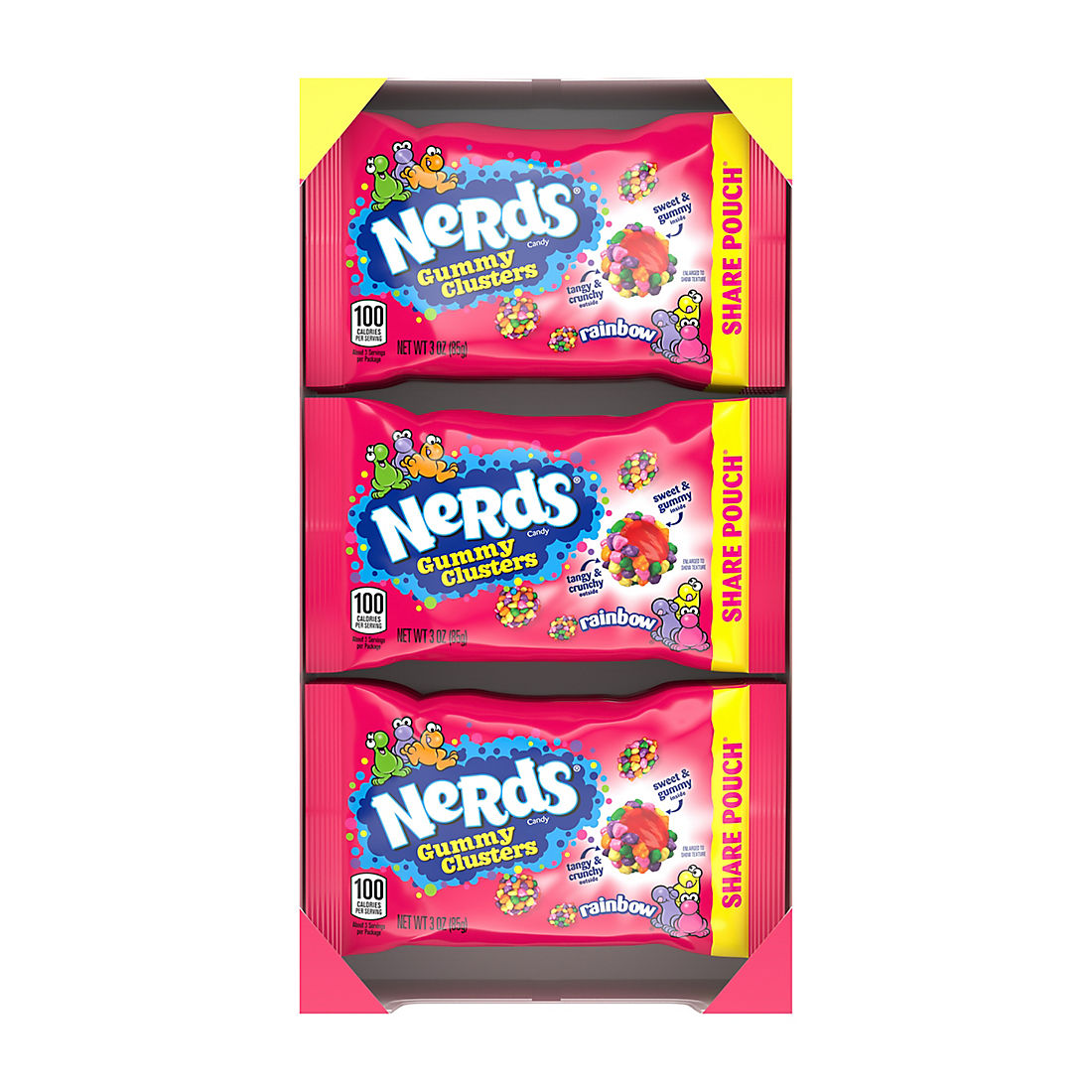 Nerds Gummy Clusters Candy, 12 pk. 2.5LBS – THE BIG PACKAGE