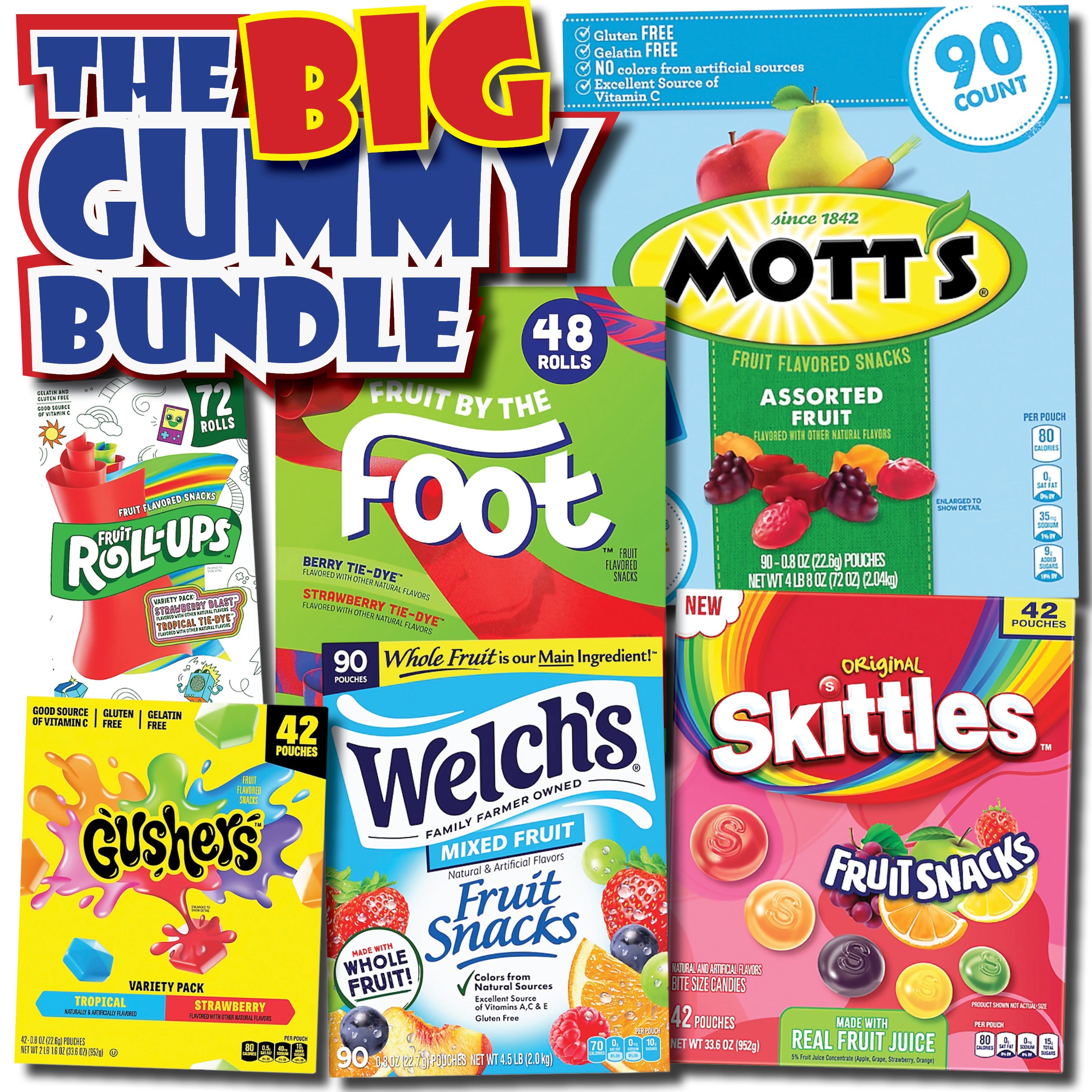 THE BIG GUMMY BUNDLE 18 LB – THE BIG PACKAGE